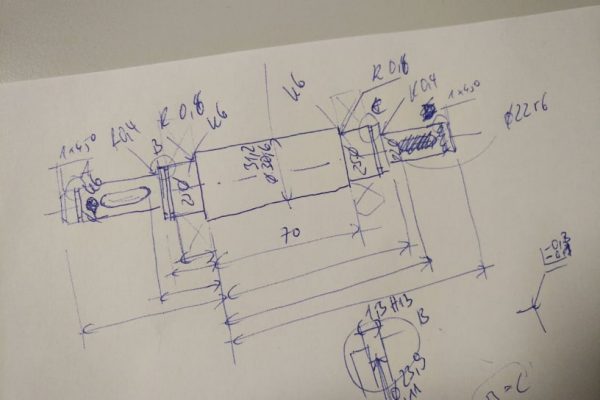 Creating a technical drawing in FreeCAD TechDraw with surface and edge ...