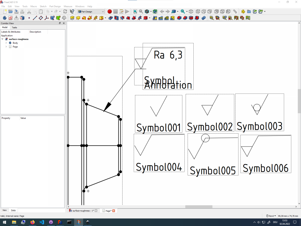 Creating new Surface Annotations to be used in FreeCAD TechDraw ...