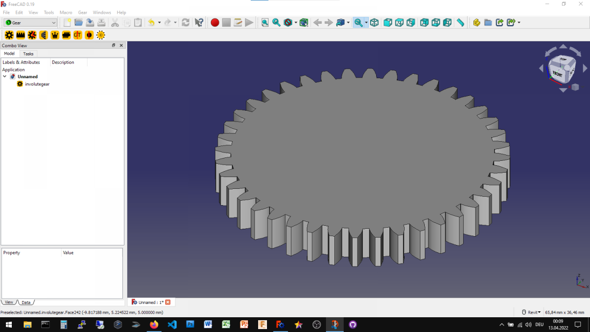 Modeling gears for functional prototypes in FreeCAD – Aleksander Sadowski
