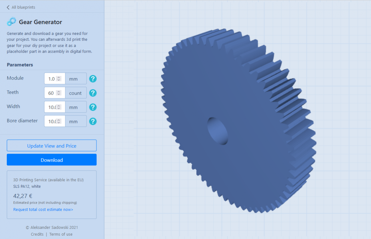 Modeling gears for functional prototypes in FreeCAD – Aleksander Sadowski