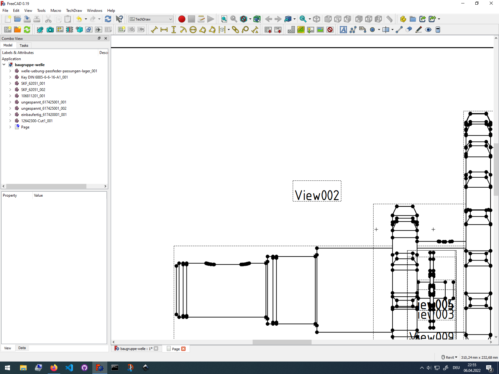 Trying to create a drawing from a FreeCAD A2Plus assembly – Aleksander Sadowski